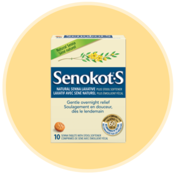 SENOKOT®•S Laxative Plus Stool Softener - Natural Laxatives ...